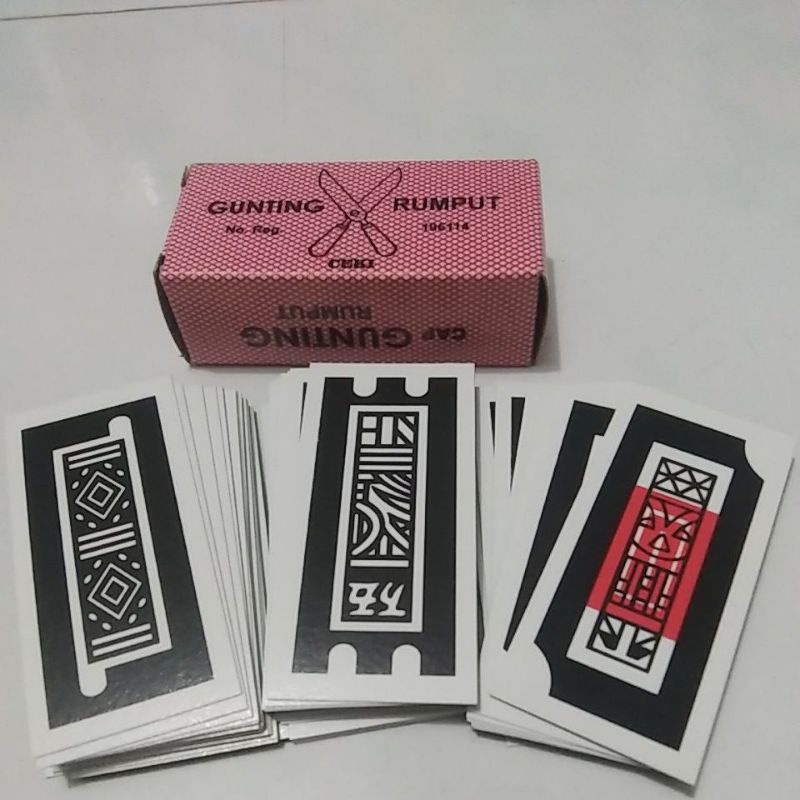 Jual KARTU LENTRIK/KARTU LENTREK CAP GUNTING RUMPUT | Shopee Indonesia