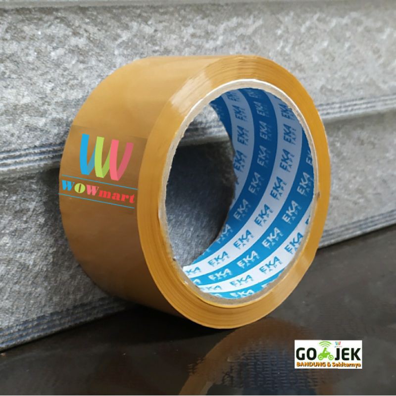 Jual Lakban Coklat 2 " Inch Besar Plakban Solasi Selotip Isolasi Kuning ...