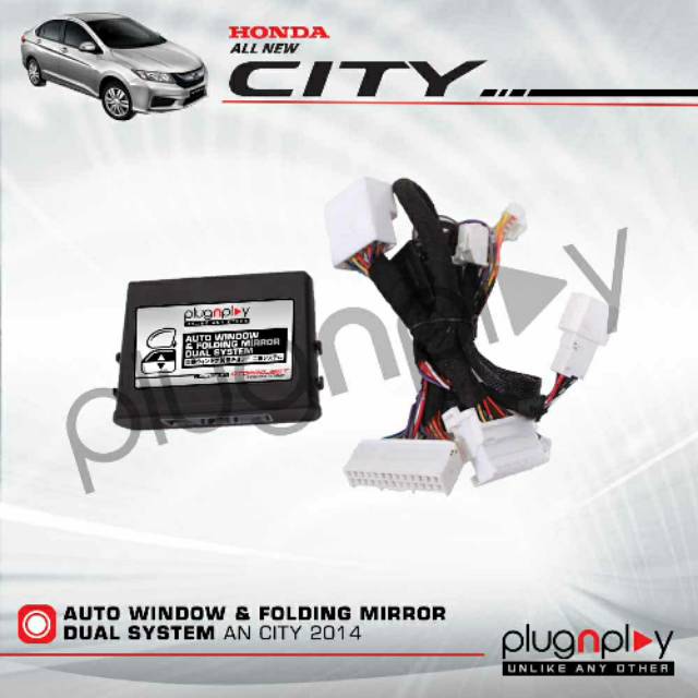 Jual Modul Auto Window & Auto Folding Mirror All New City Dual System ...