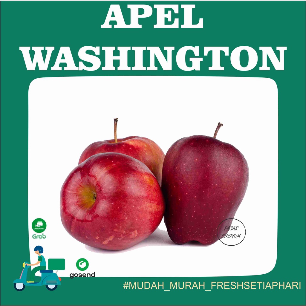 Jual PROMO APEL MERAH WASHINGTON FRESH MURAH BANDUNG 1KG | Shopee Indonesia