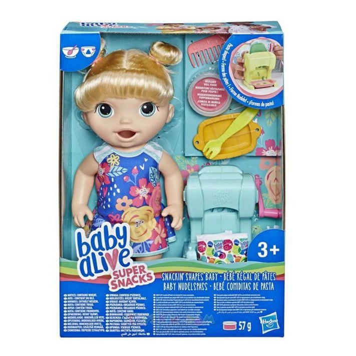 Jual BONEKA BABY ALIVE SNACKIN SHAPES BABY ORIGINAL HASBRO | Shopee ...
