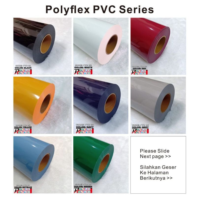 Jual Polyflex PVC Korea khusus Meteran | Shopee Indonesia