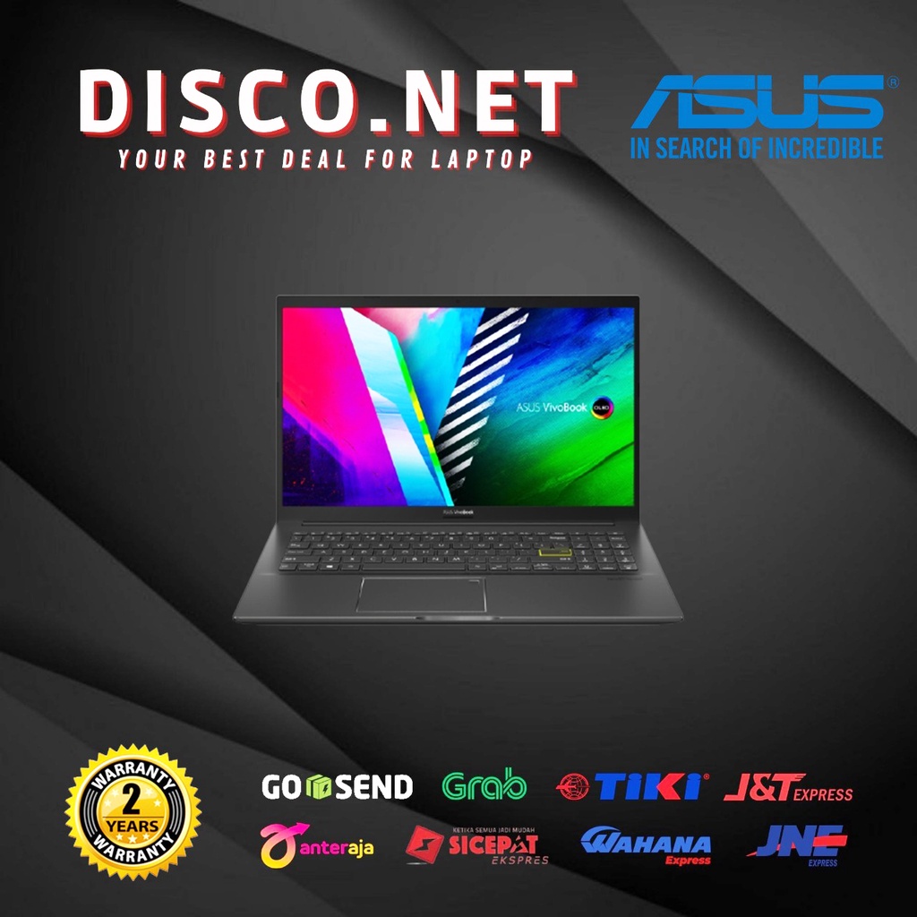 Jual ASUS K513EA-OLED524 BLACK CORE i5-1135G7 | Shopee Indonesia
