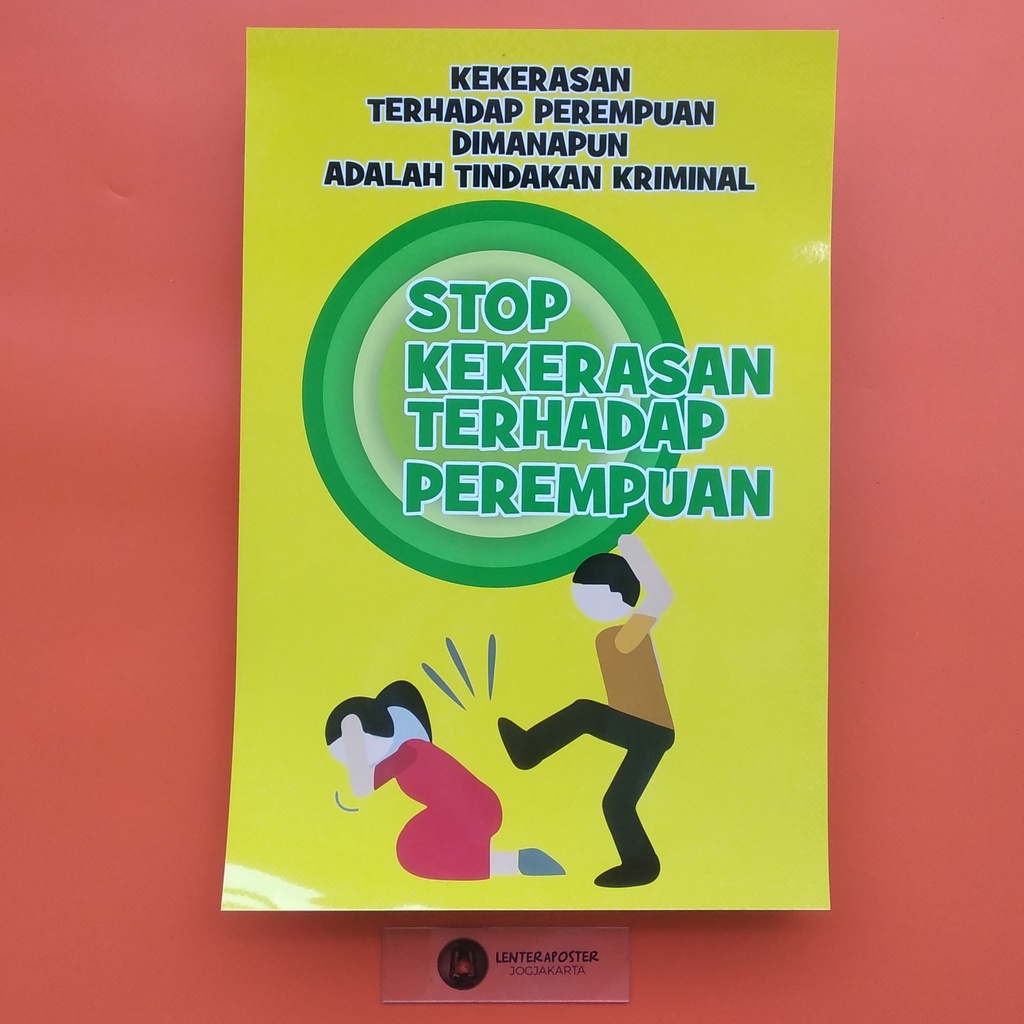 Jual Poster Stop Kekerasan Perempuan - Poster Stop Kekerasan Terhadap Perempuan - Poster ...