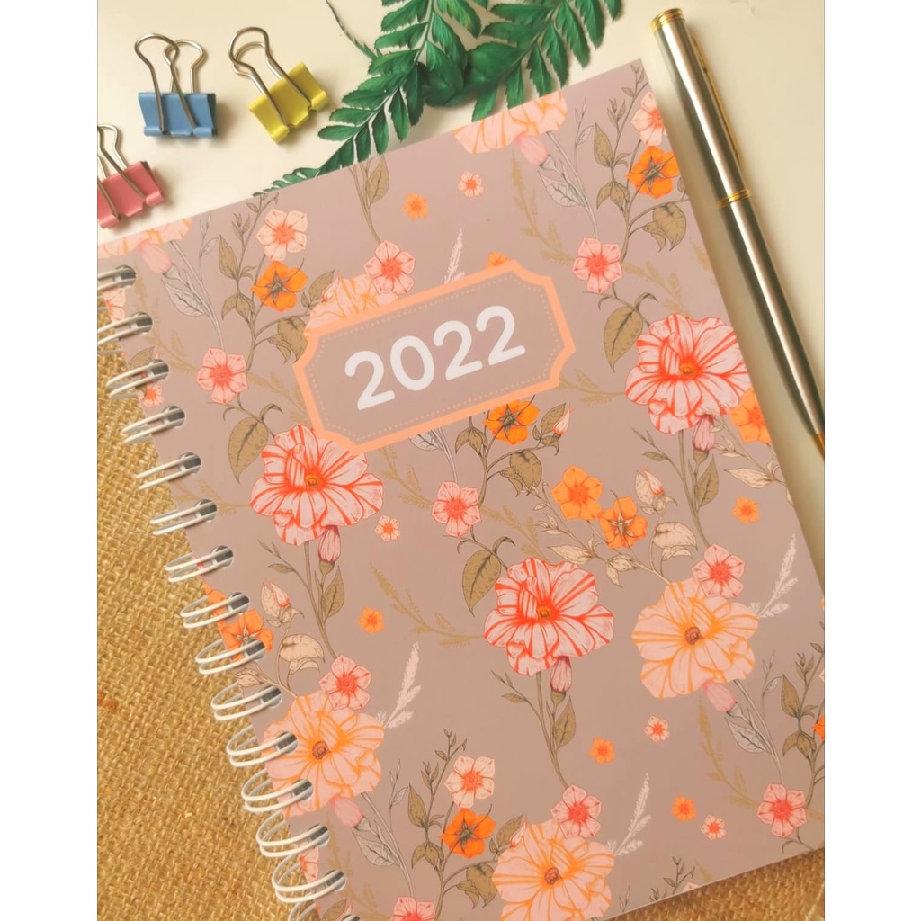 Jual Softcover Planner 2022 /planner book spiral / buku agenda 2022 ...