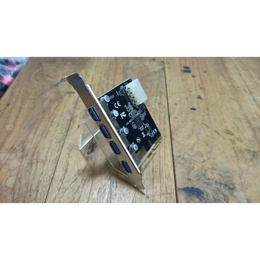 Jual PCI Express USB 3.0 4 port Card - PCIE PCI-E Express Usb 3.0 4 port | Shopee Indonesia