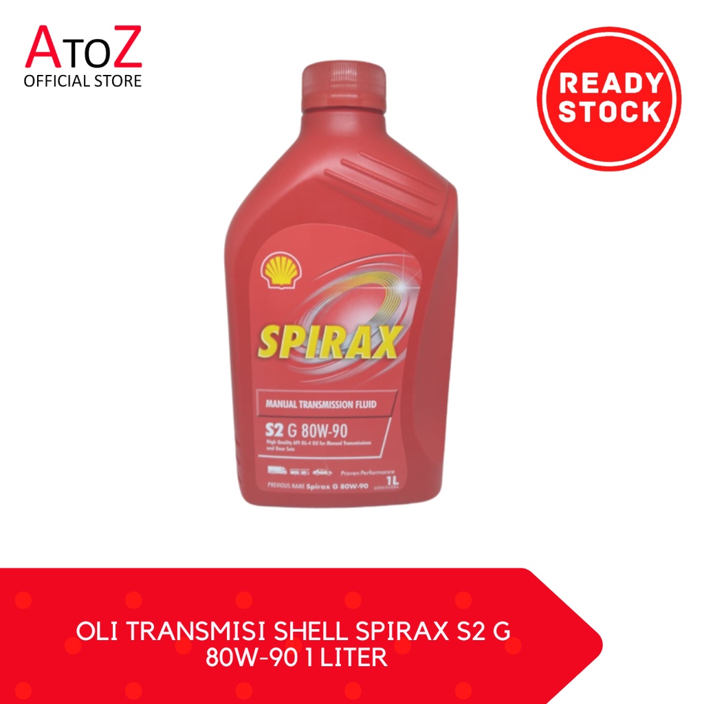Jual OLI TRANSMISI SHELL SPIRAX S2 G 80W-90 1 LITER | Shopee Indonesia