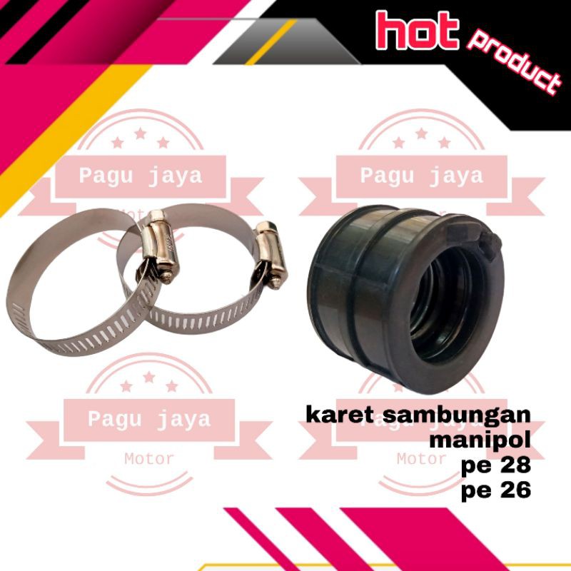 Jual Karet sambungan manipol manipul insulator PE variasi tebal ukuran p 26 , 28 ZUNAGAWA ...