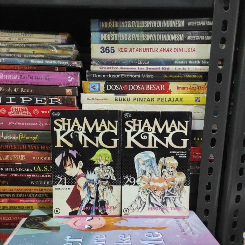 Jual KOMIK ORIGINAL SHAMAN KING HIROYUKI TAKEI KOMIK BEKAS CABUTAN BOLEH BELI SATUAN LIHAT ...