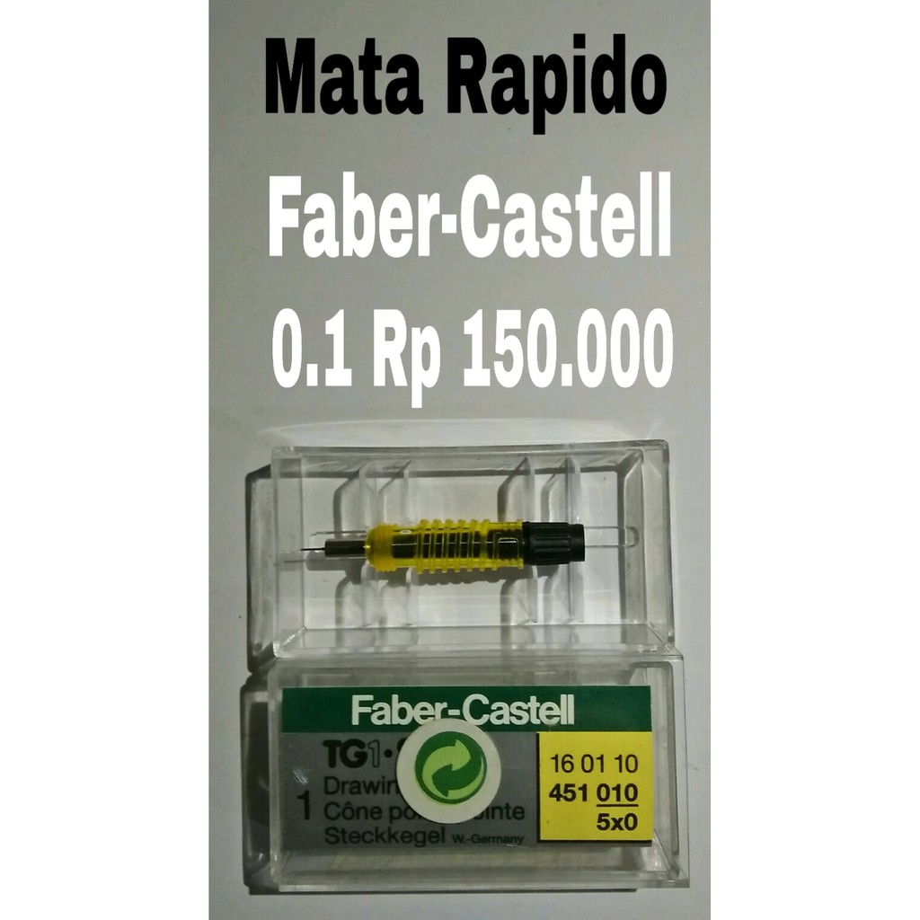 Jual Rapido Mata Rapido Merk Faber Castell | Shopee Indonesia