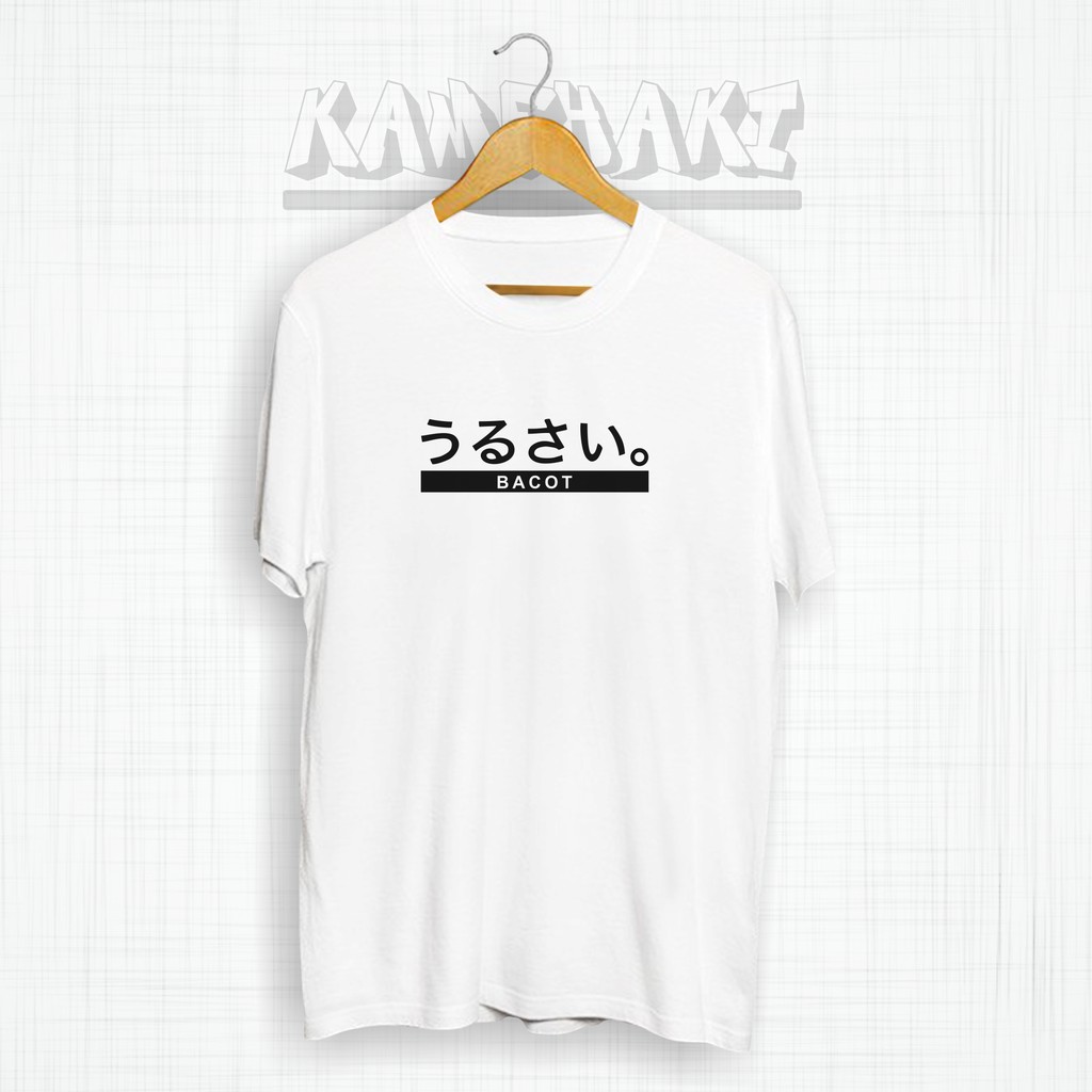 Jual Kaos BACOT JAPAN / Kaos Kata-Kata / Baju Distro Pria Wanita / Kaos ... Jual Kaos BACOT JAPAN / Kaos Kata-Kata / Baju Distro Pria Wanita / Kaos ...