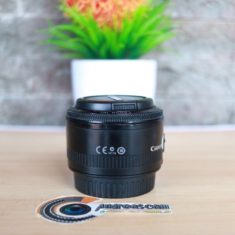 Jual LENSA FIX CANON 50MM F1.8 IS II TAJAM BOKEH BANYAK BONUS | Shopee Indonesia
