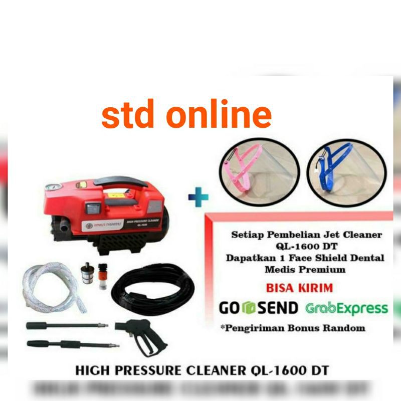 Jual Mesin steam cuci motor & mobil QL 1600 DT Mesin steam listrik ...