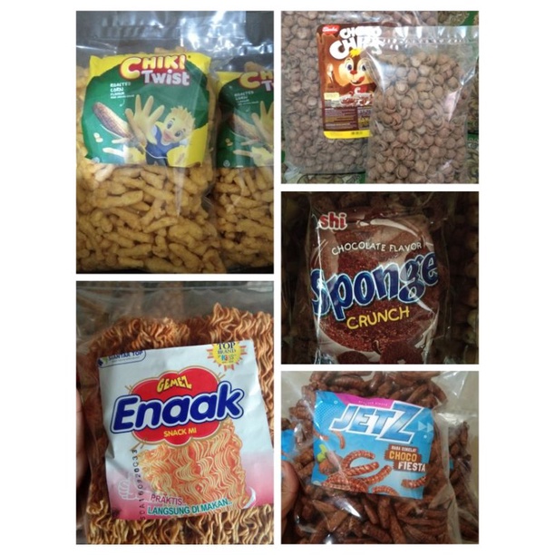 Jual Snack kiloan kemasan 250gr Jetz, Cheetos, Walens, dll. | Shopee ...
