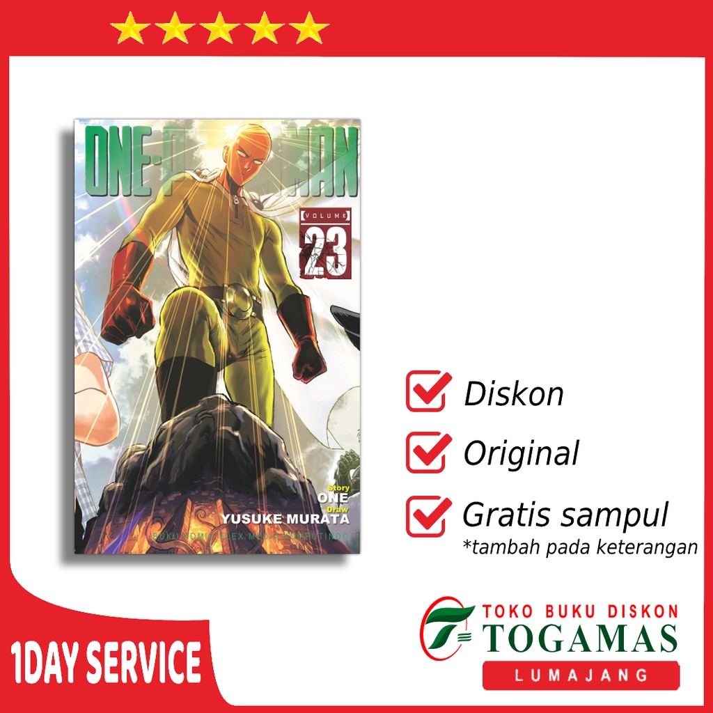 Jual KOMIK - ONE PUNCH MAN VOL. 23 - ONE, YUSUKE MURATA | Shopee Indonesia