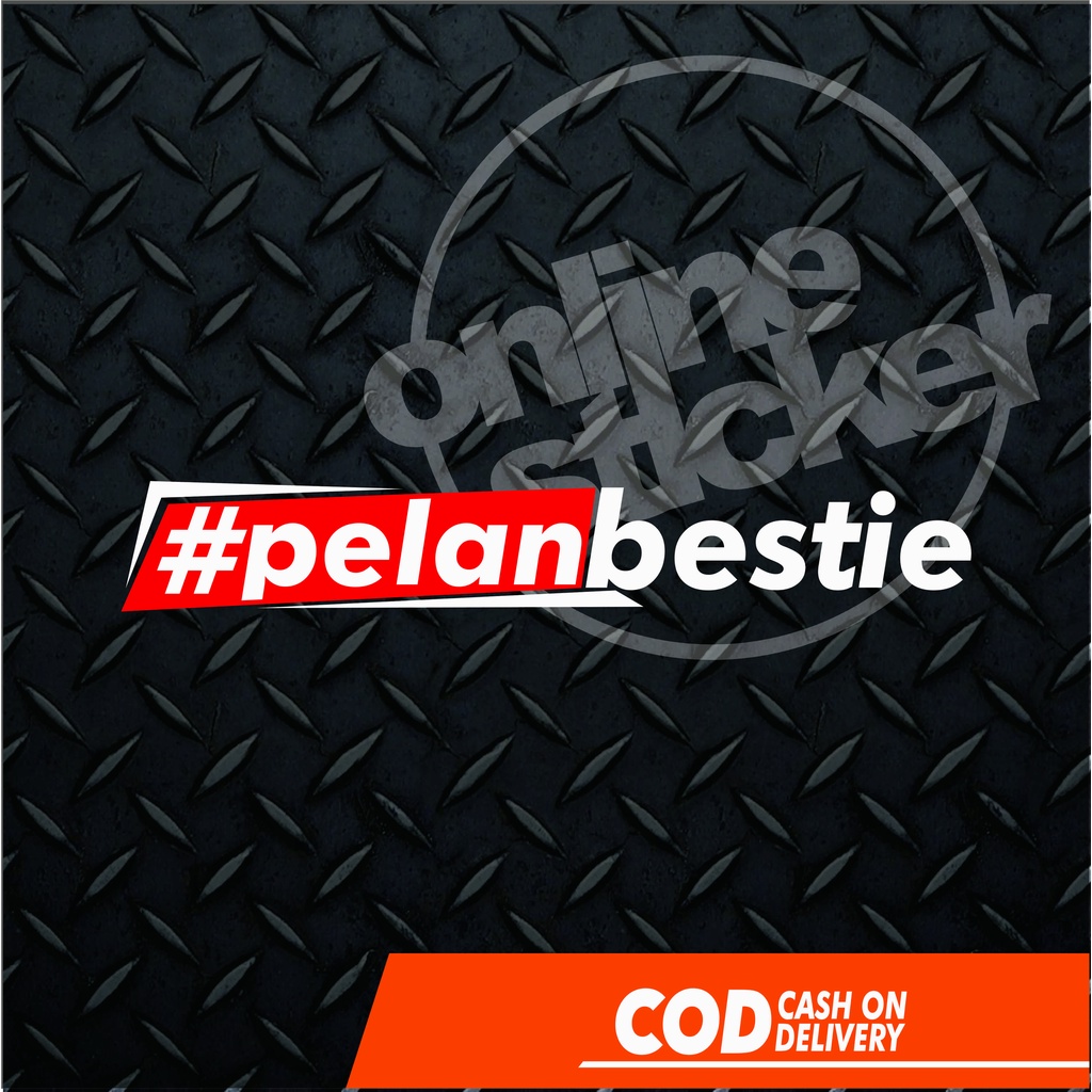 Jual Sticker Pelan Bestie | cutting sticker | Shopee Indonesia