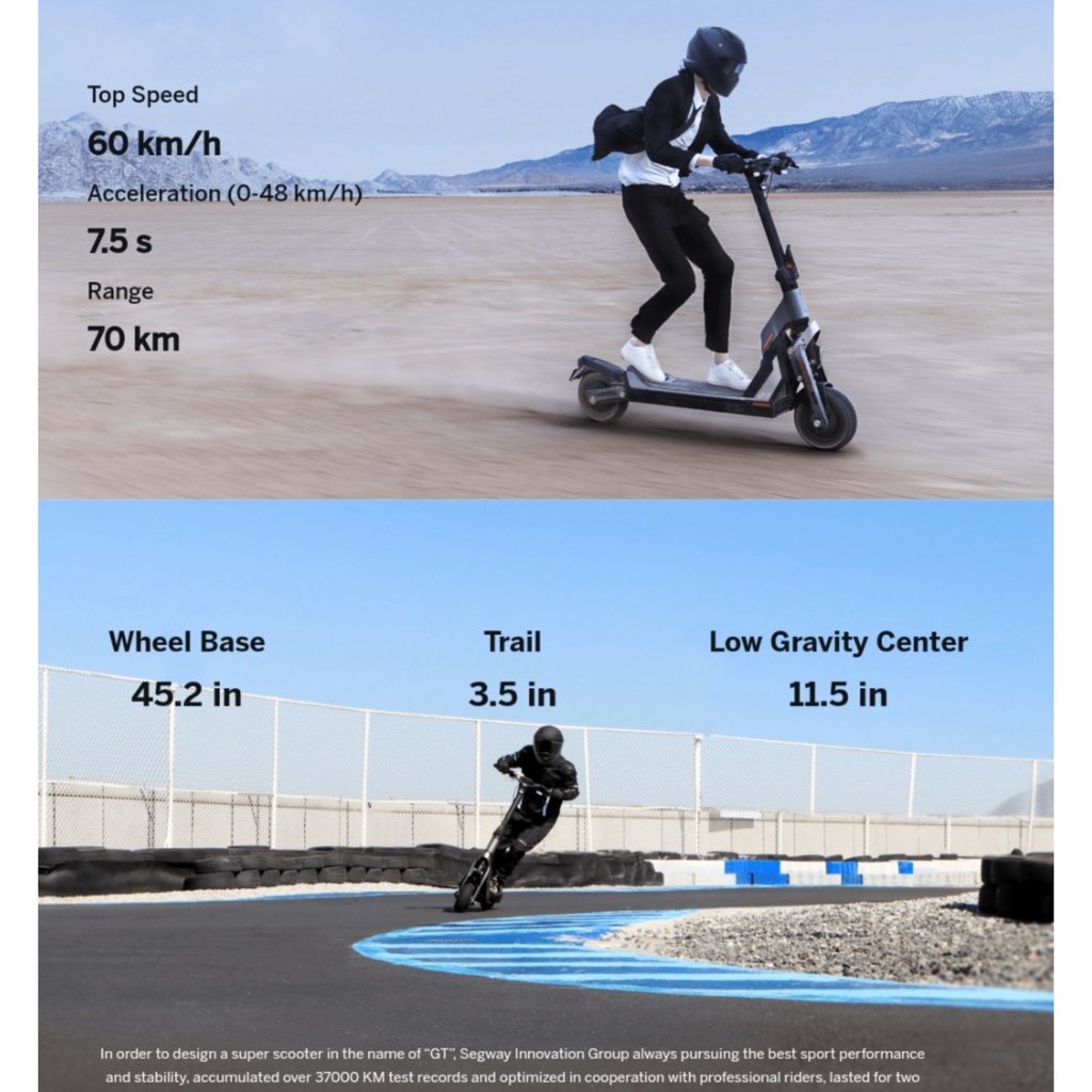 Jual Segway Ninebot GT1 / GT2 Super Electric Scooter | Shopee Indonesia