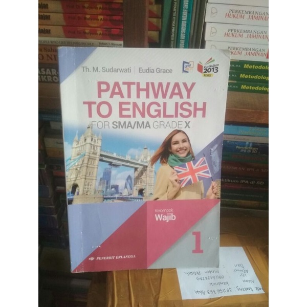 Jual buku pathway to English( bahasa Inggris) SMA /MA kelas 1-10. penerbit Erlangga | Shopee ...