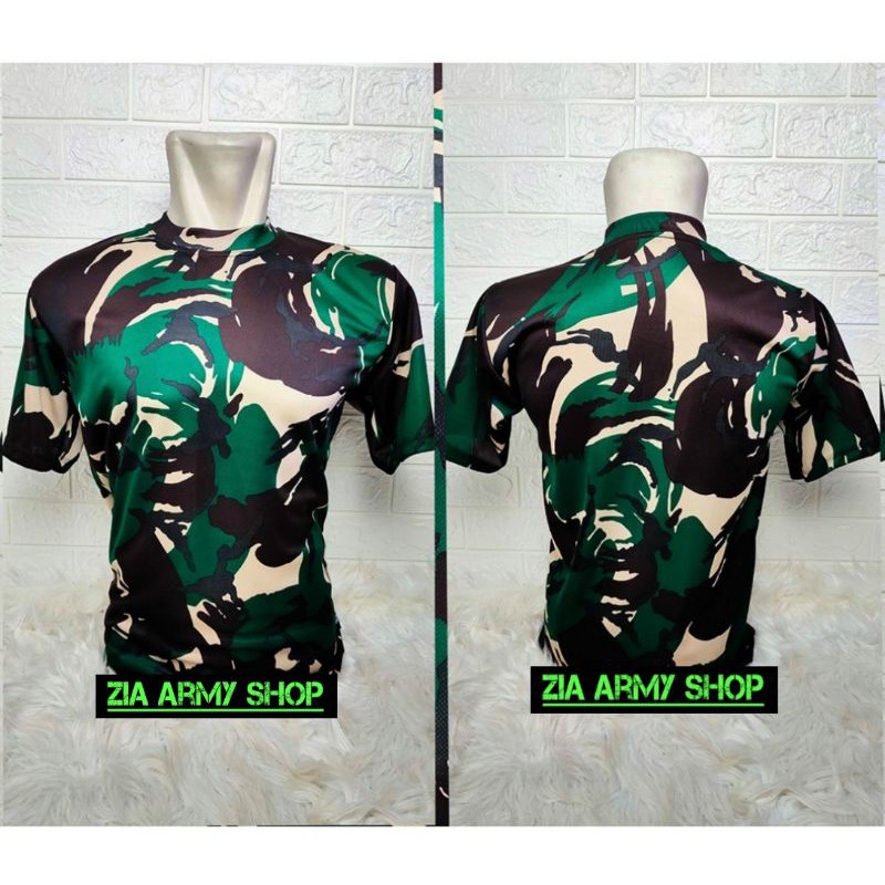 Jual Kaos PDL Loreng Malvinas Dryfit bahan Premium | Shopee Indonesia