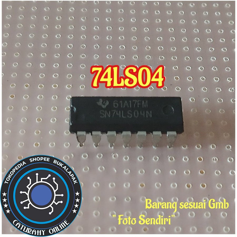 Jual IC 74S04 7404 HD74S04P 74LS04 74Hc04 | Shopee Indonesia