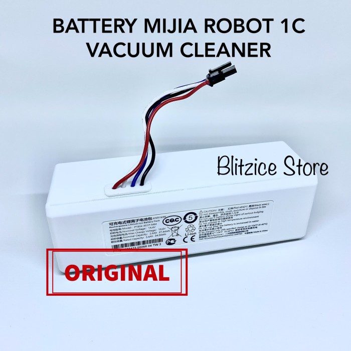 Jual ORIGINAL BATTERY XIAOMI MIJIA MI ROBOT 1C VACUUM CLEANER MOP ...