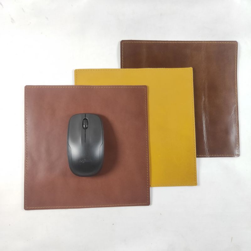 Jual Mousepad tatakan mouse kulit sapi asli AK08 | Shopee Indonesia