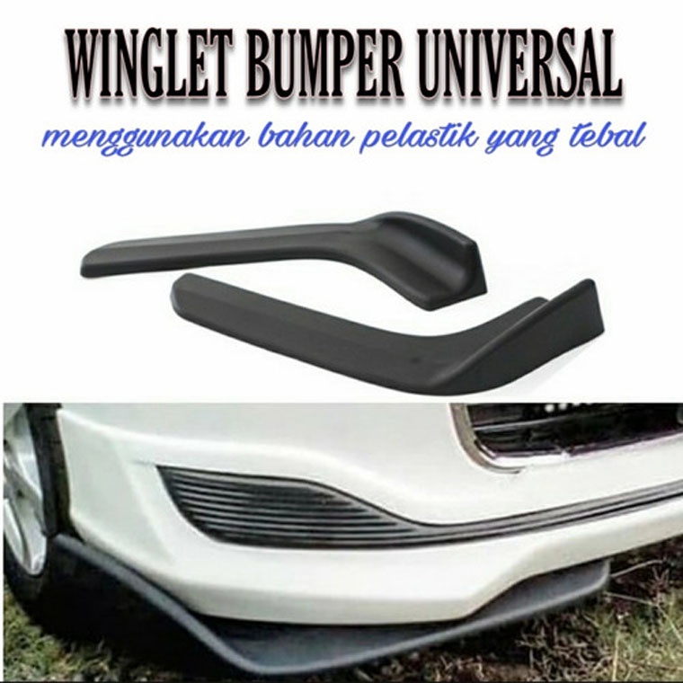 Jual winglet mobil truk bus universal 1 set kanan kiri | Shopee Indonesia