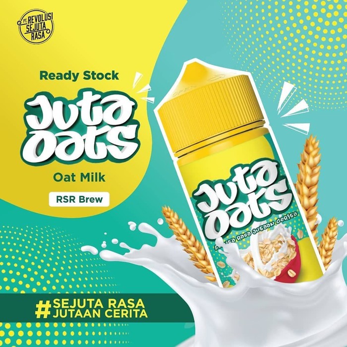 Jual Liquid Juta Oats Oat Milk Original 100ML by RSR Brew 100 % ...