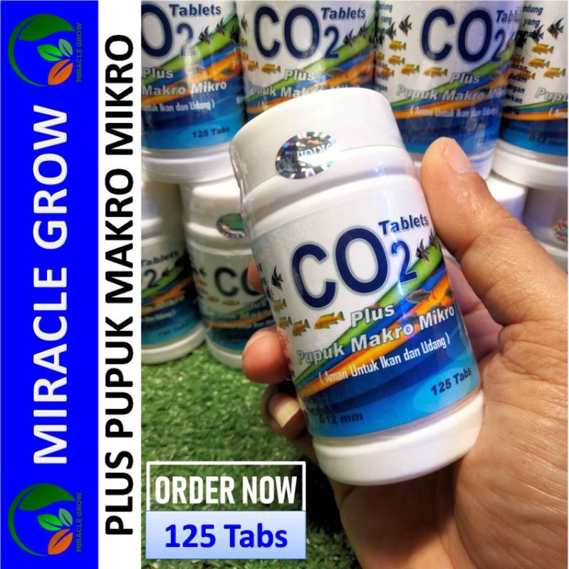 Jual Miracle Grow CO2 Tablet Isi 125 Aquascape | Shopee Indonesia