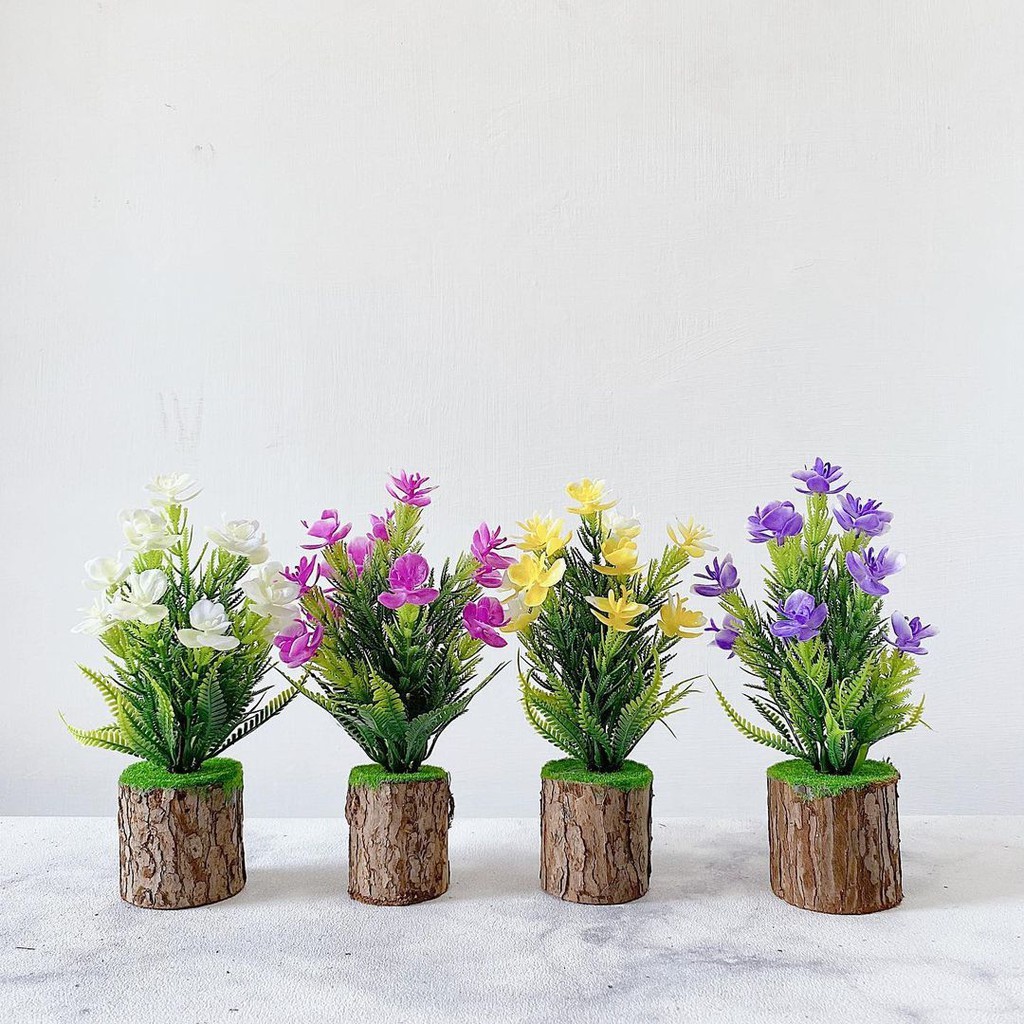 Jual Tanaman Bunga Hias Plastik Murah/Bunga Plastik Hiasan Rumah/Bunga ...