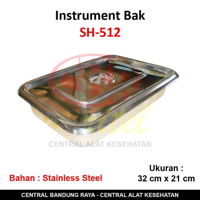Jual Bak Instrumen - Instrument Bak SH-512 Ukuran 32cm x 21cm | Shopee ...