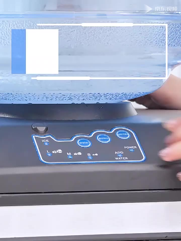 Jual ⚡Ready&100% Ori⚡HICON Ice Maker Mesin Es Batu 30KG/24JAM Ukuran Es ...