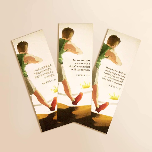 Jual Bookmark “Finish The Race” | Shopee Indonesia