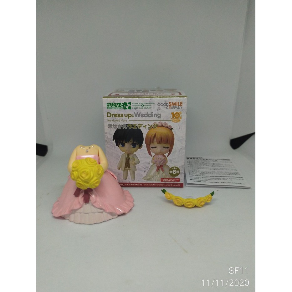Jual Original Nendoroid More Dress Up Wedding Suits Pink Body Parts ...