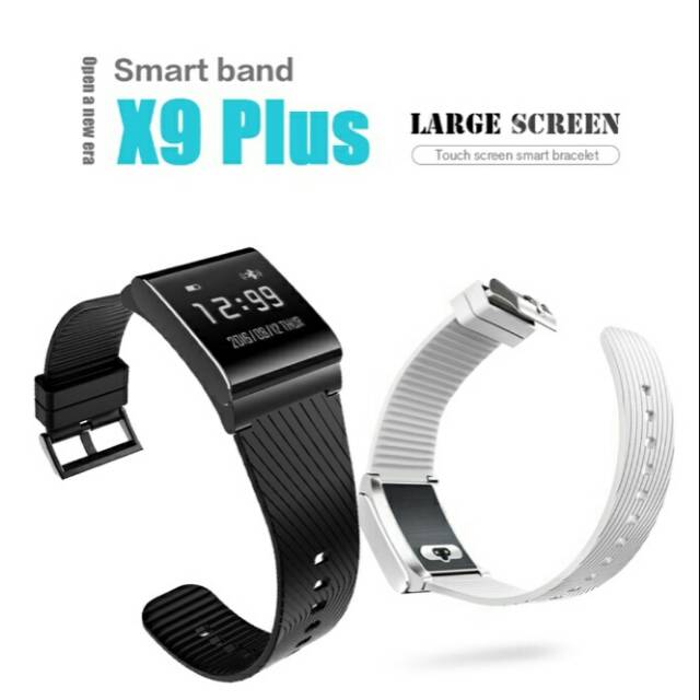 Jual X9 PLUS Smart Bluetooth Watch Alloy Rubber Android/IOS Heart ...