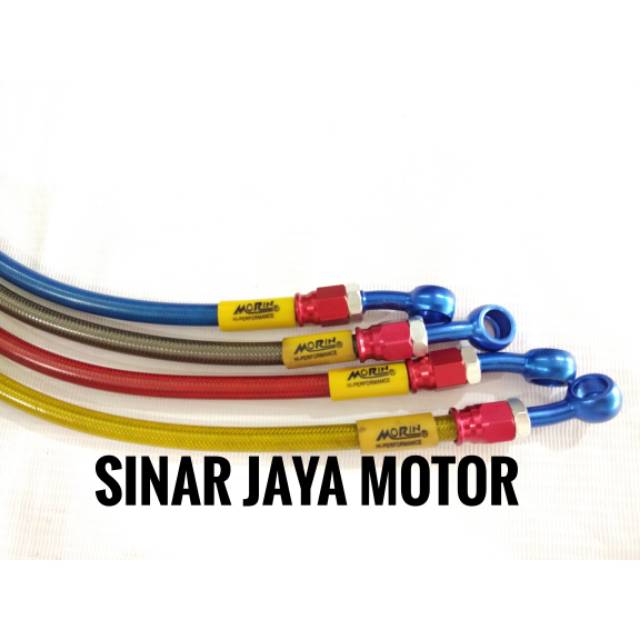 Jual Selang rem depan 95cm morin slang rem kabel selang rem | Shopee ...
