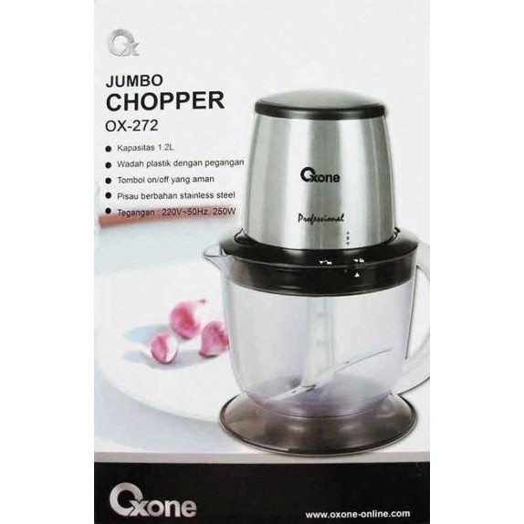 Jual Oxone Jumbo Chopper OX-272 Alat Penggilingan Serbaguna | Shopee ...