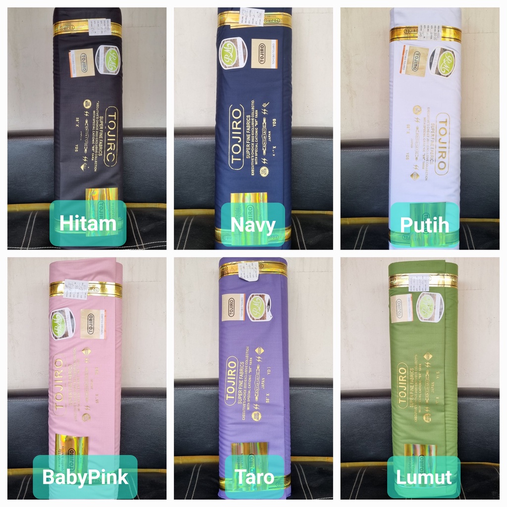 Jual Kain Katun Toyobo Tojiro Royal Mix Rollan/Gulungan | Shopee Indonesia