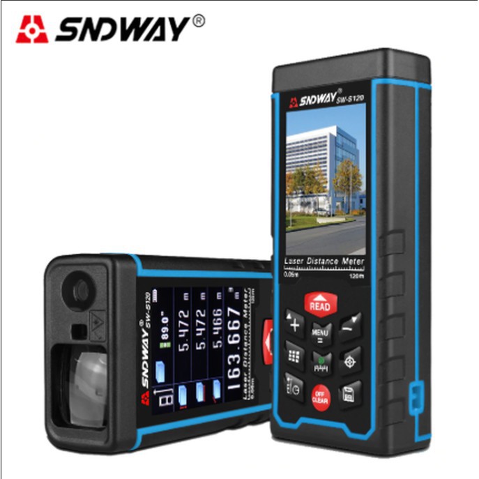 Jual Laser Distance Meter SNDWAY SW-S120 120M Camera Rangefinder SWS120 ...