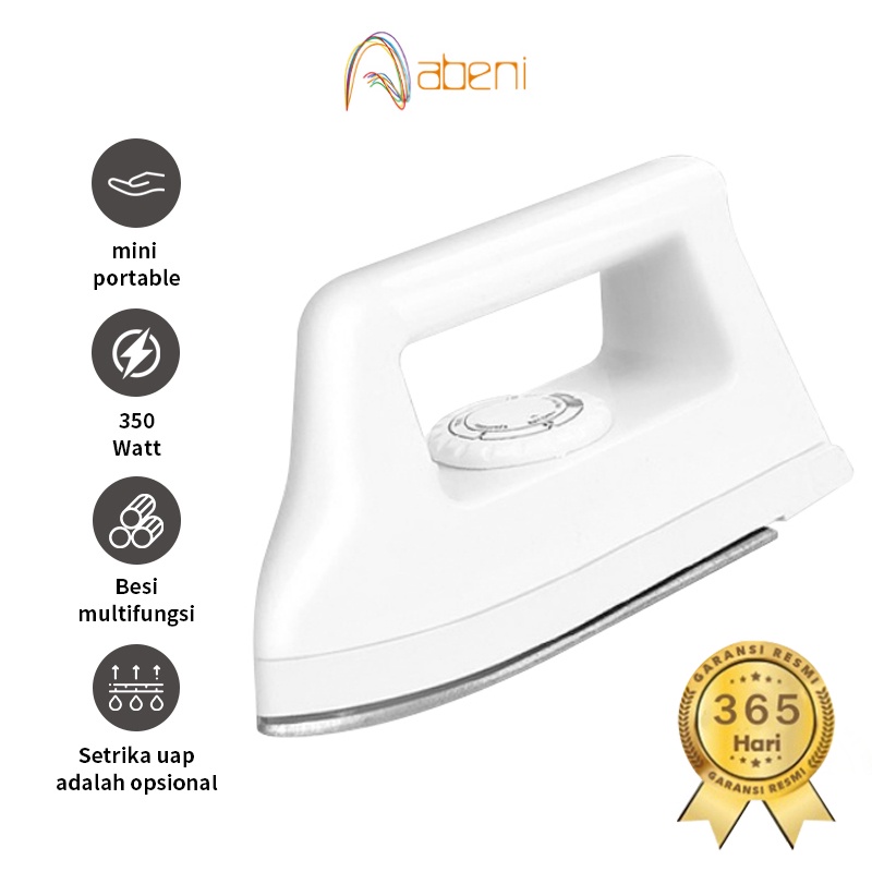 Jual Abeni Setrika Mini Setrika Uap Portabel Teflon Dilapisi Setrika ...