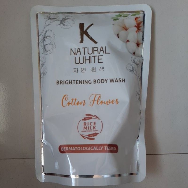 Jual K Natural White Cotton Flower Soap 450ml Sabun Mandi Cair Badan | Shopee Indonesia