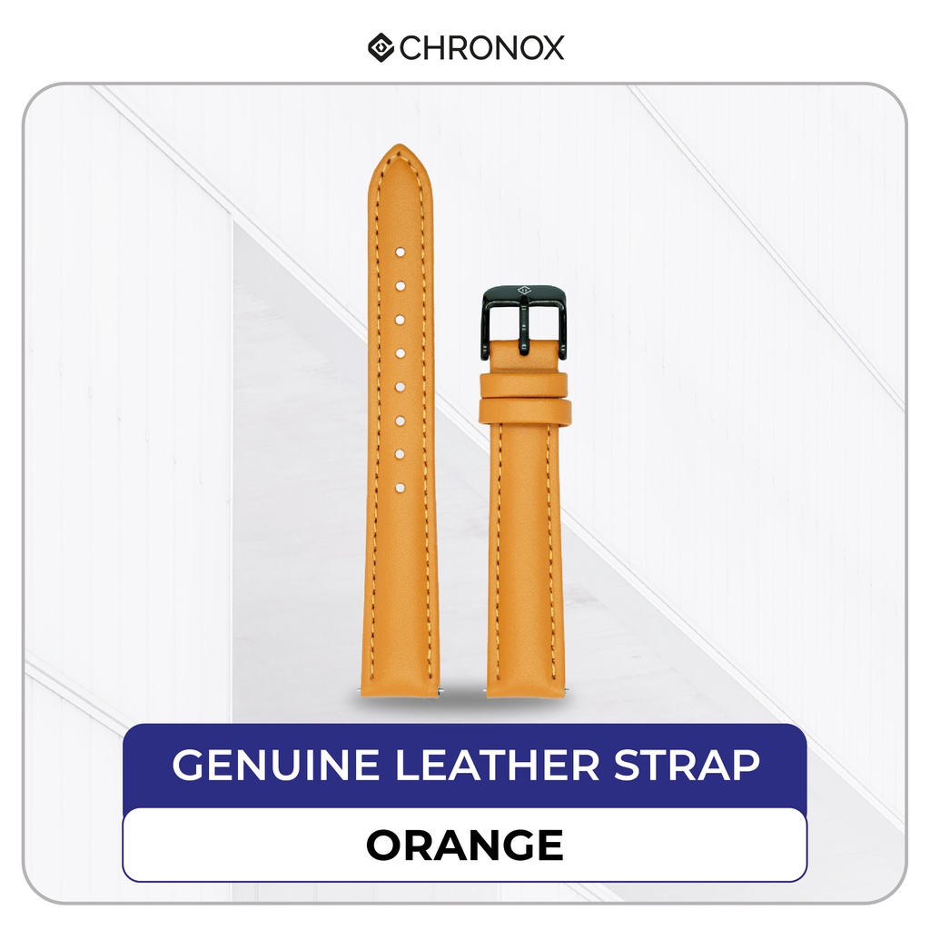 Jual CHRONOX Strap Jam Tangan Kulit Pria Wanita (100% Genuine Leather ...
