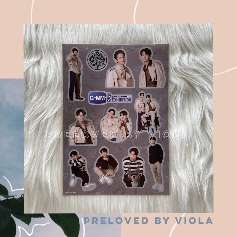 Jual GMMTV Exhibition in Japan BRIGHTWIN Sticker | Shopee Indonesia