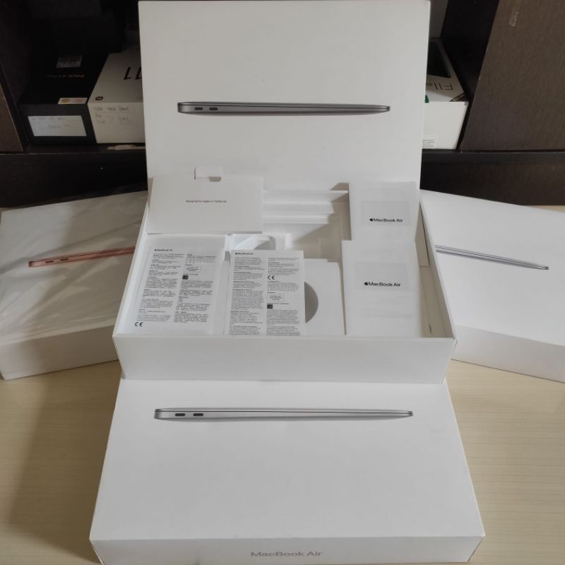 Jual Dus Box MacBook Air M1 2020 13 Inch A2337 Space Gray 100% Original ...