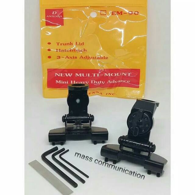 Jual BRACKET ANTENA MOBIL 3 AXIS D ANTENNA EM-90 UNTUK RADIO RIG DAN ...