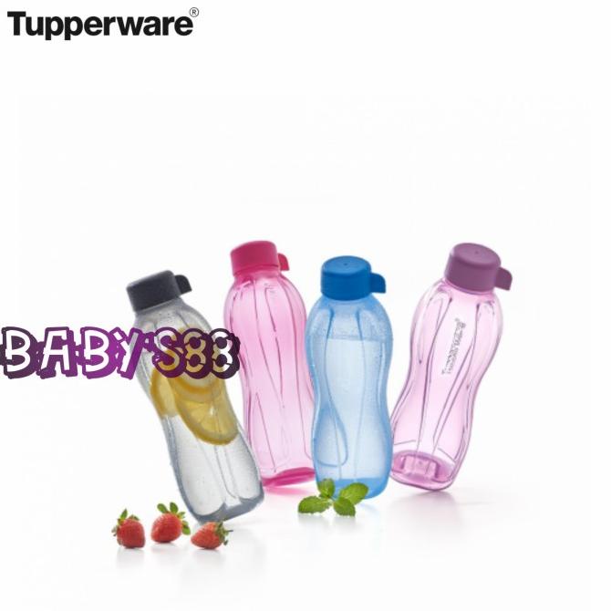 Jual Tupperware Botol Minum Eco Bottle Tupperware 1 Liter | Shopee ...