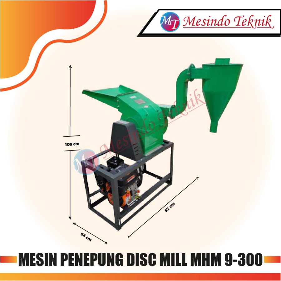 Jual MESIN PENEPUNG DISC MILL MHM 9-300 | Shopee Indonesia