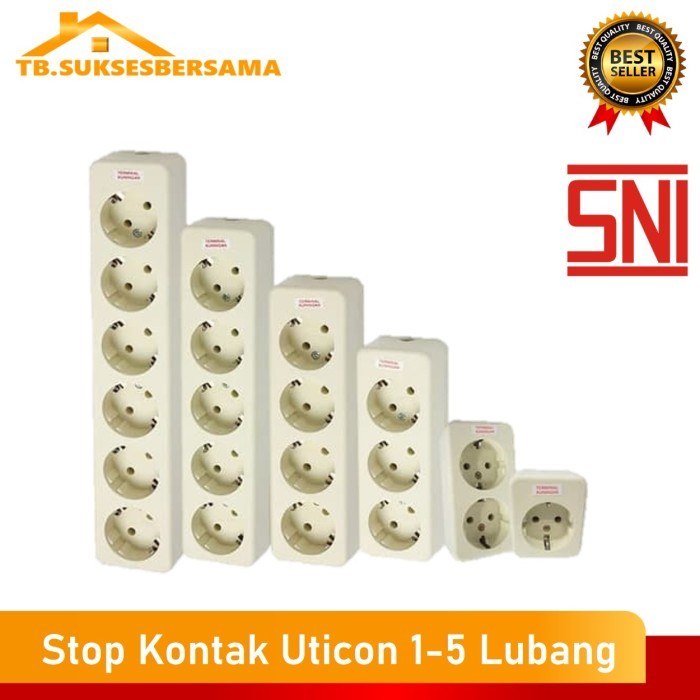 Jual STOP KONTAK UTICON LUBANG 1 2 3 4 5 LB STOPKONTAK SK OB SOCKET OUTBOX | Shopee Indonesia