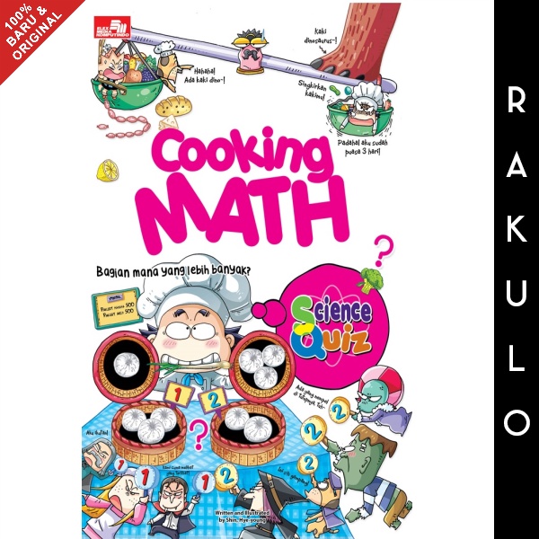 Jual Buku Science Quiz - Cooking Math - Glsongi (via Carrot Korean ...