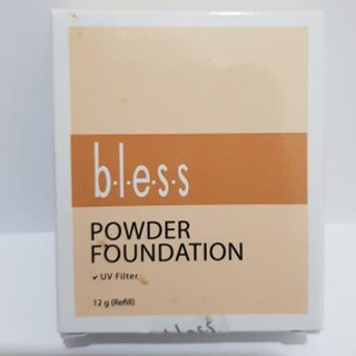 Jual Bless Refill Powder Foundation / Isi Ulang Bedak Padat Bless ...